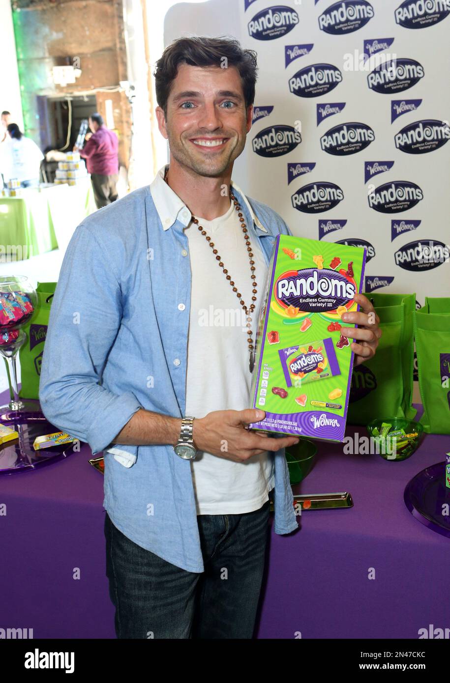 Actor Scott Bailey visits the WONKA Randoms candy bar at an Emmy Awards ...