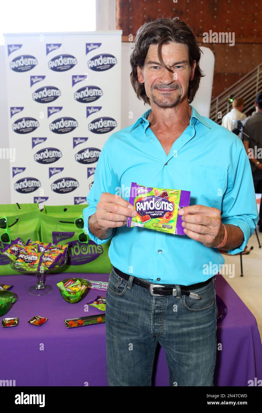 Actor Don Swayze visits the WONKA Randoms candy bar at an Emmy Awards ...