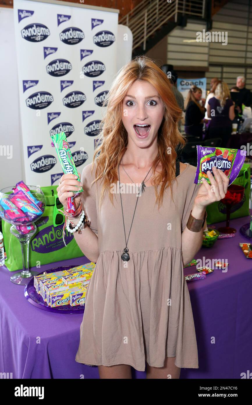 Actress Jenna Willis visits the WONKA Randoms candy bar at an Emmy ...