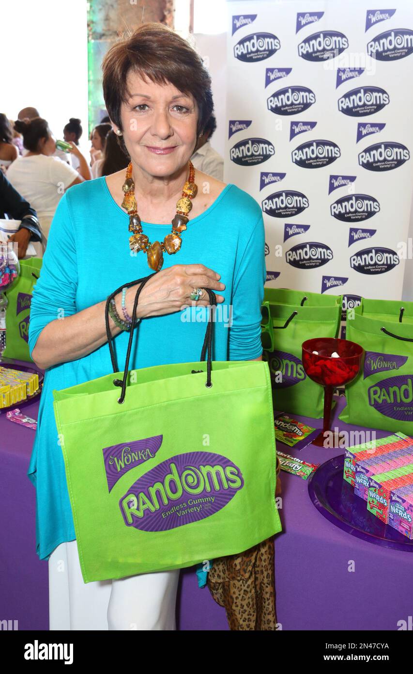 Actress Ivonne Coll visits the WONKA Randoms candy bar at an Emmy ...