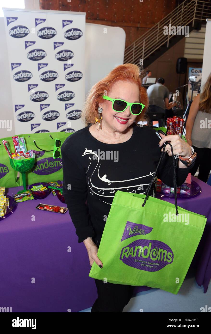Actress Carol Connors visits the WONKA Randoms candy bar at an Emmy ...