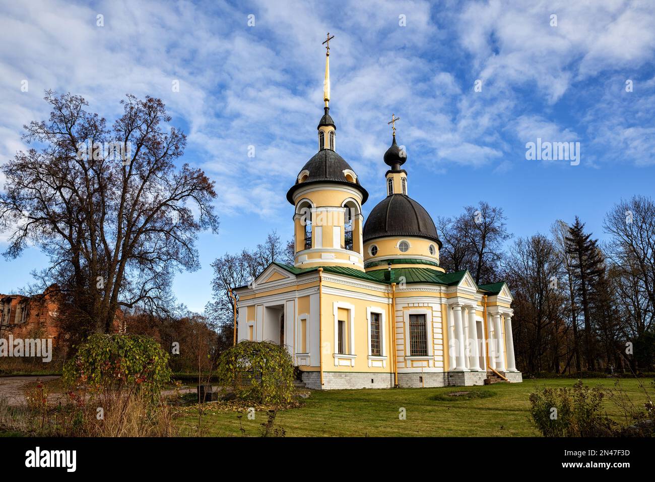 Ancient Russian Orthodox Church of the Holy Trinity in Gostilitsy ...
