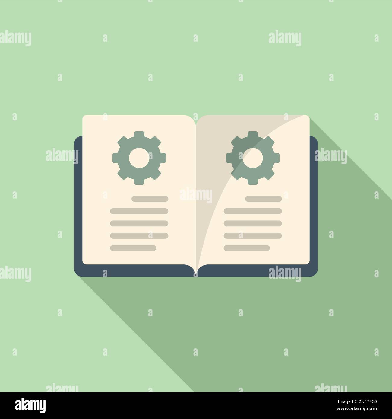 Instruction manual blueprint Stock Vector Images - Alamy