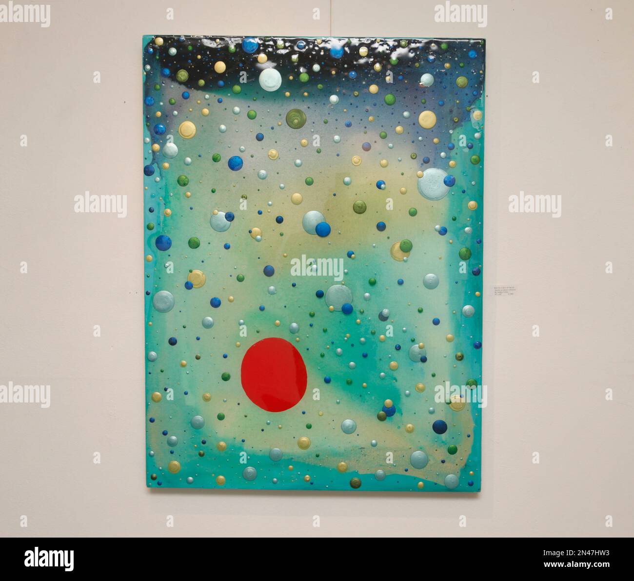 Artwork of Andrea Fellers on display at the This Way & That Art Exhibit ...