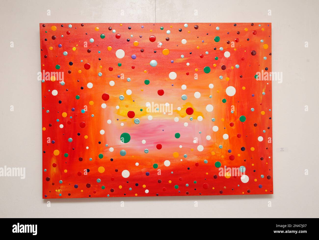 Artwork of Andrea Fellers on display at the This Way & That Art Exhibit ...