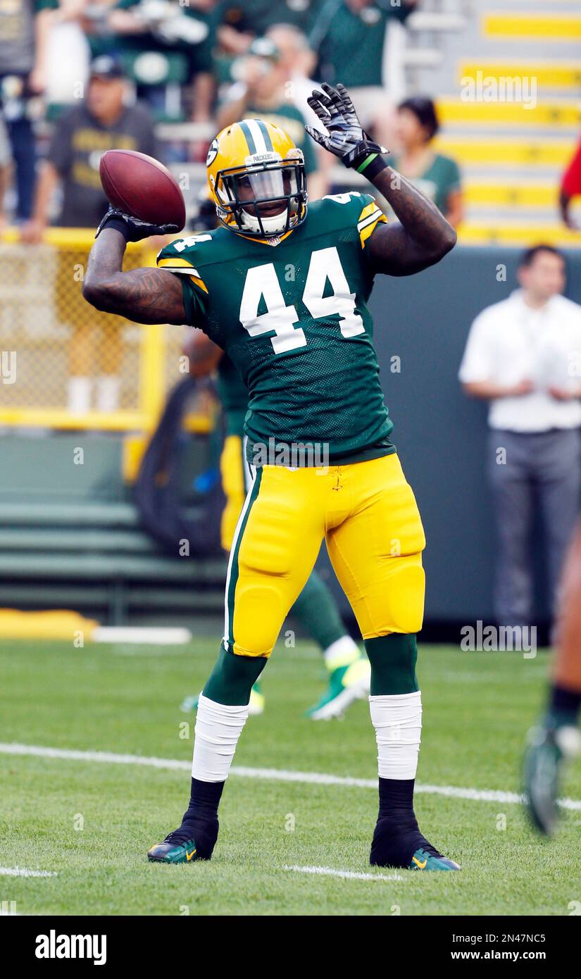 Green Bay Packers' James Starks before an NFL preseason football game ...
