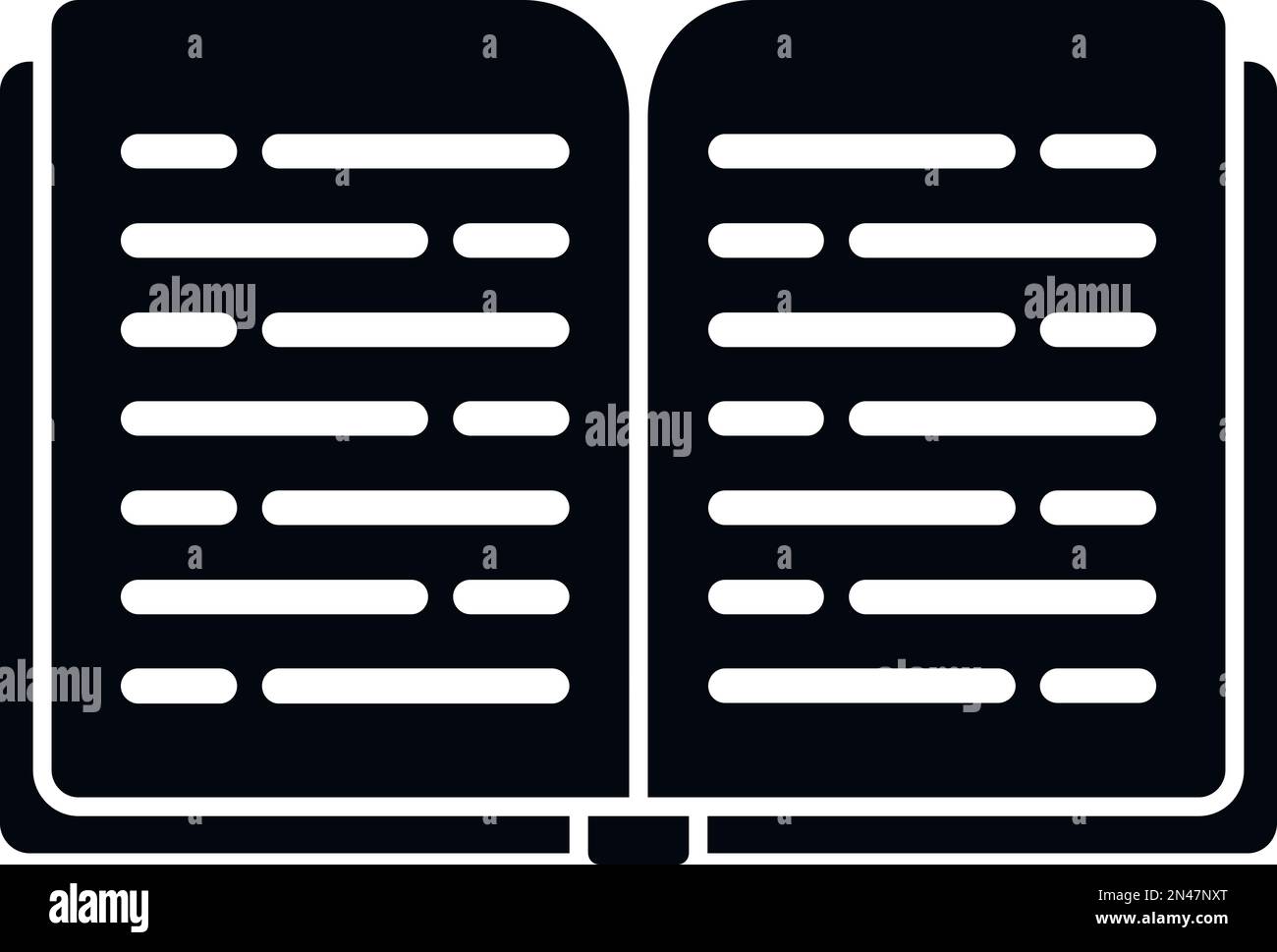 Open book report icon simple vector. Business paper. Gear help Stock ...