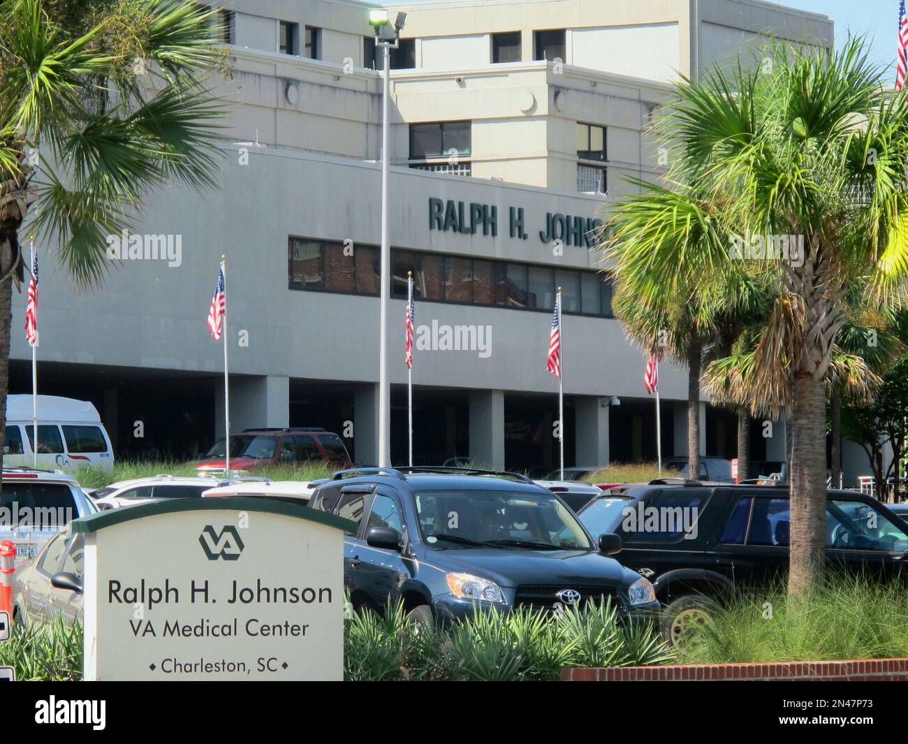 This Friday, Aug. 22, 2014 photo shows the Ralph H. Johnson VA Medical ...