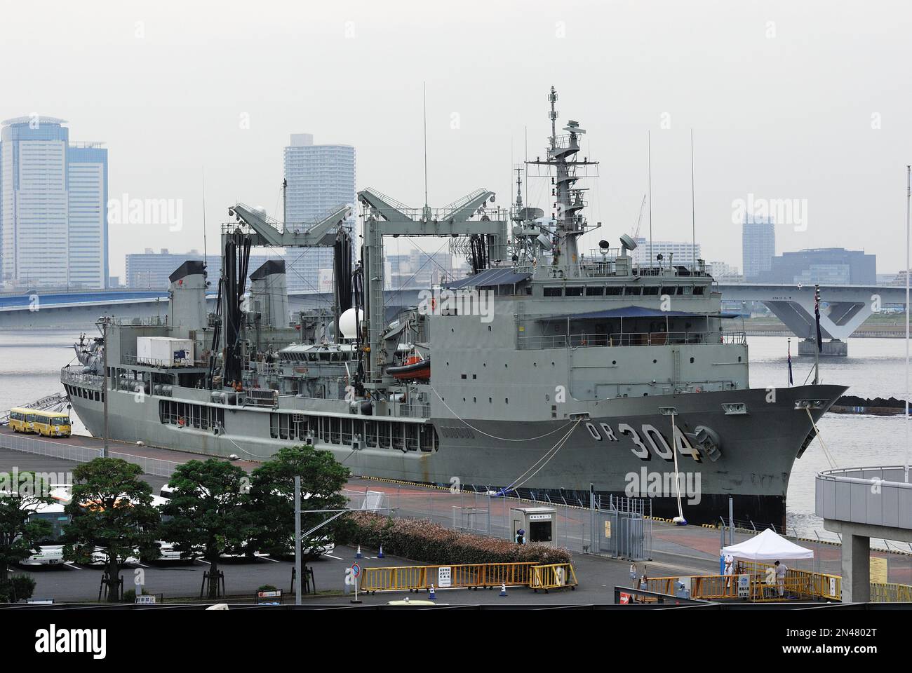 Tokyo, Japan - September 14, 2009: Royal Australian Navy HMAS Success ...