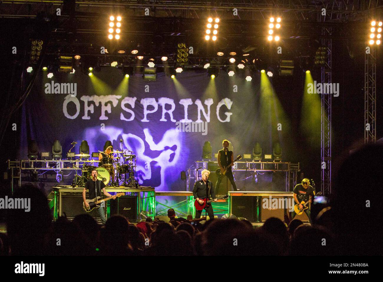 Dexter Holland, Greg K., Noodles and Pete Parada of The Offspring ...