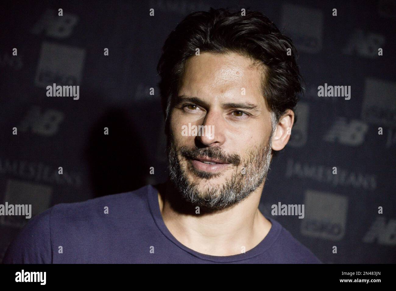 Joe Manganiello arrives at the New Balance and James Jeans Dance Party ...