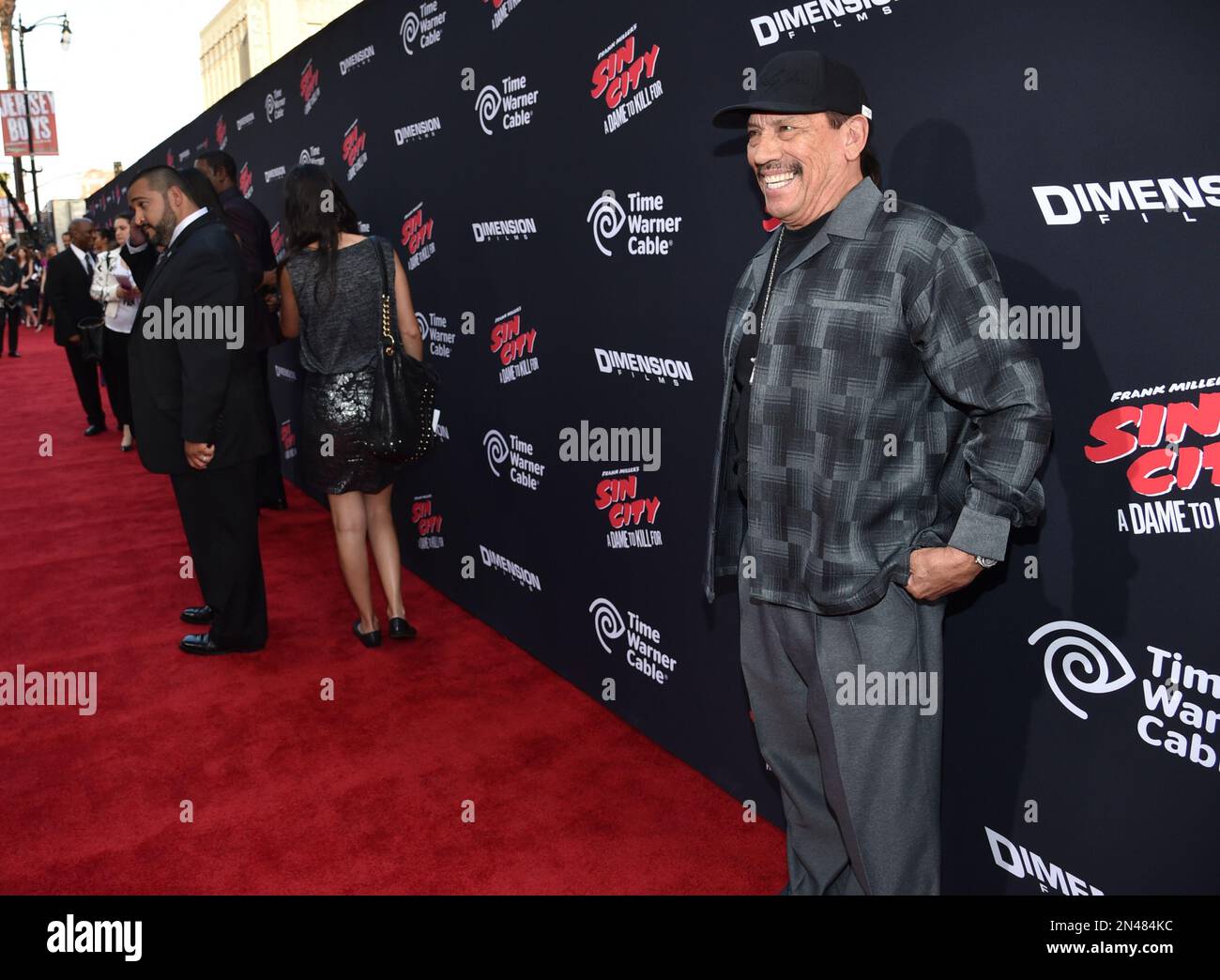 Danny Trejo arrives at the "Sin City: A Dame to Kill For" premiere ...