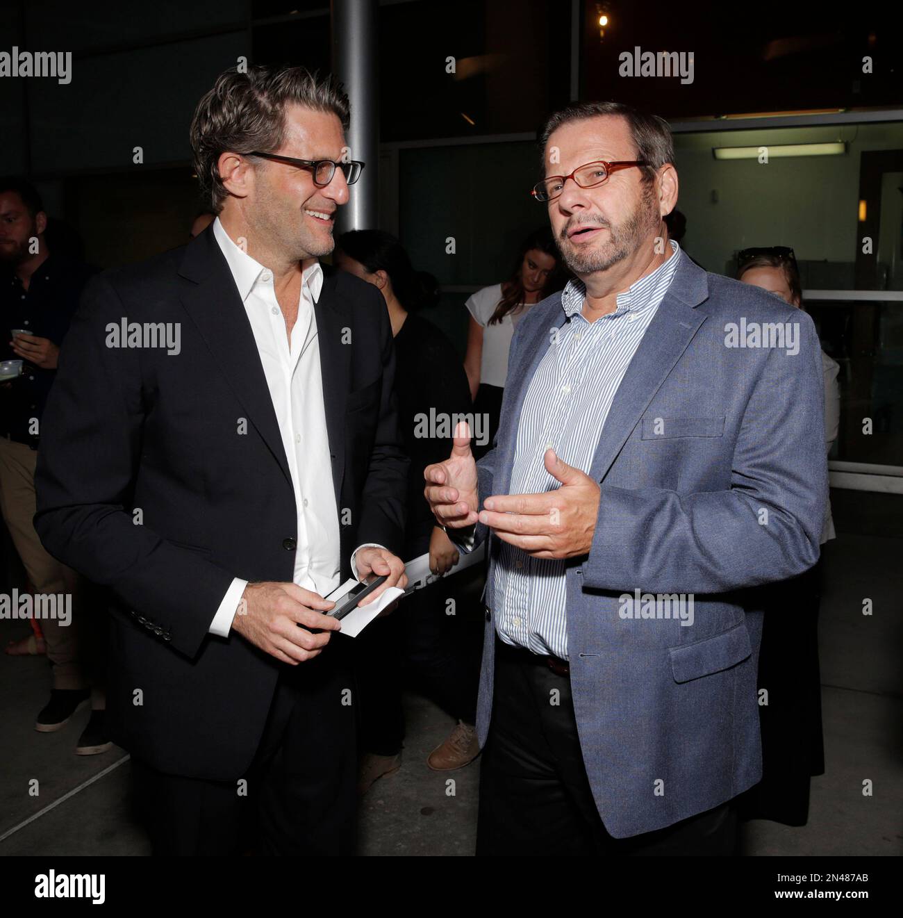 Producer Gary Gilbert and Millennium's David Sobieraj attend the ...
