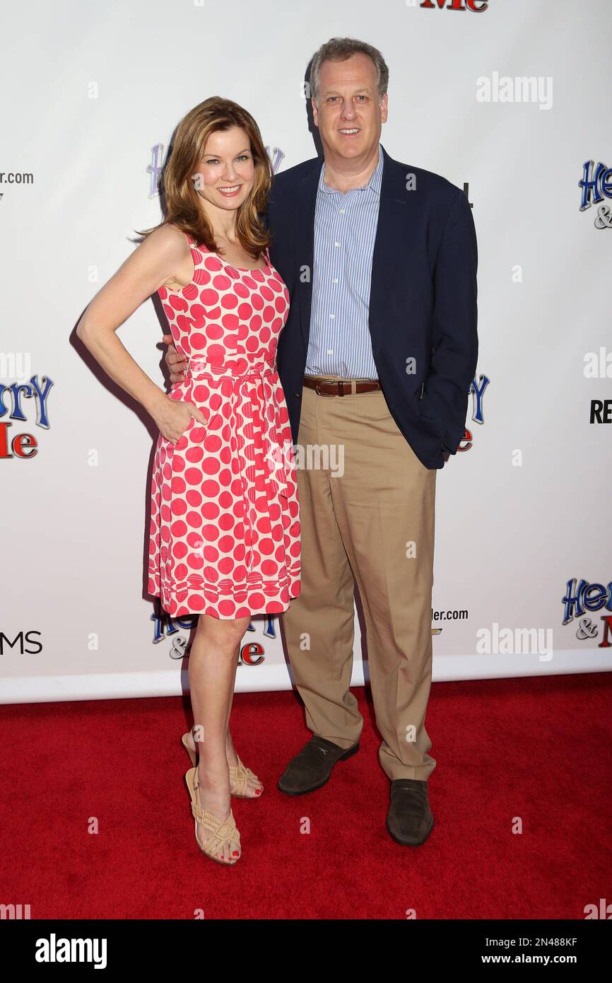 Jodi Applegate and Michael Kay attend the premiere of "Henry & Me" at ...