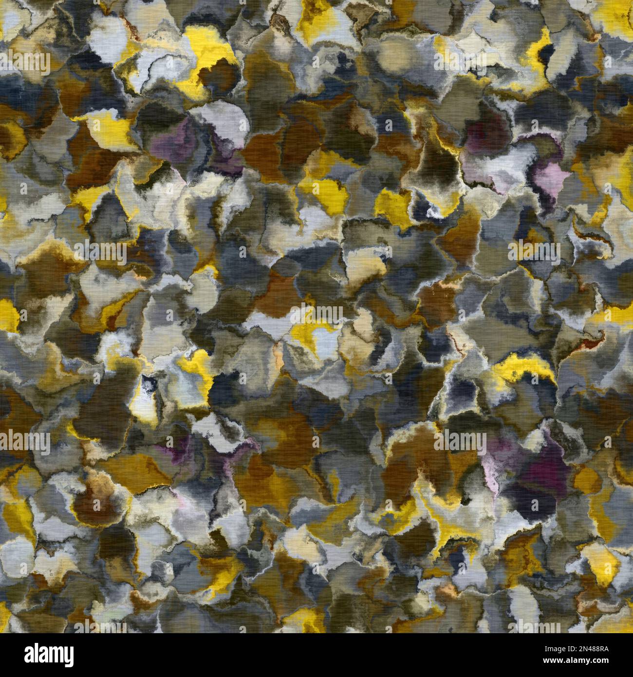 Camouflage wavy marble seamless pattern. Gradient blur for camo ...