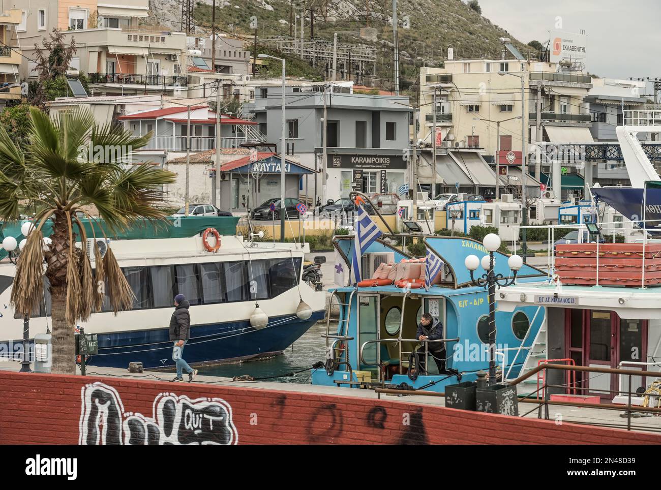 Hafen griechenland hi-res stock photography and images - Alamy