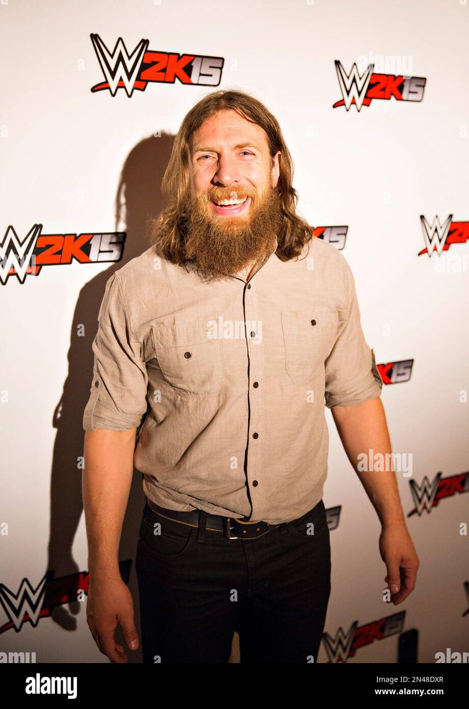 IMAGE DISTRIBUTED FOR 2K - WWE Superstar Daniel Bryan is all smiles at ...