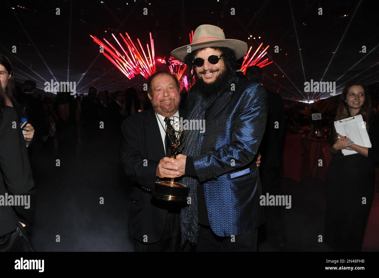 Kenneth Ehrlich, left, and Don Was attend the Governors Ball at the ...