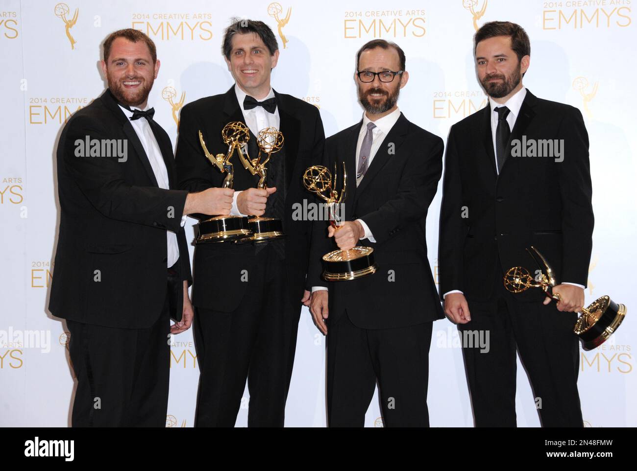 Adam Chazen, and from left, Eric Carney, Thomas Schelesny and Matthew ...