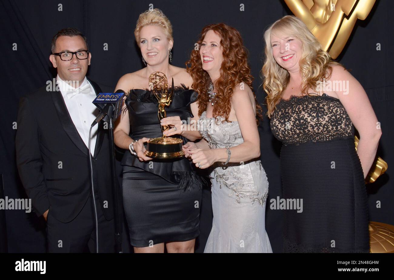 EXCLUSIVE -From left, Mike Mekash, Eryn Krueger Mekash, Sherri Laurence ...