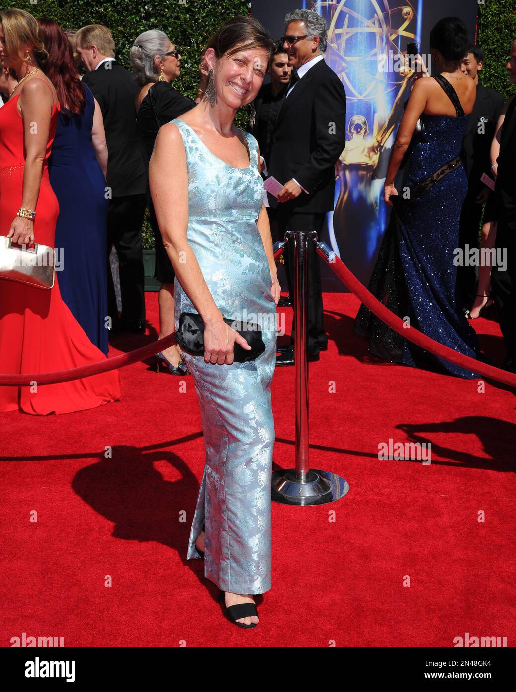 Nina Paskowitz arrives at the Television Academy's Creative Arts Emmy ...
