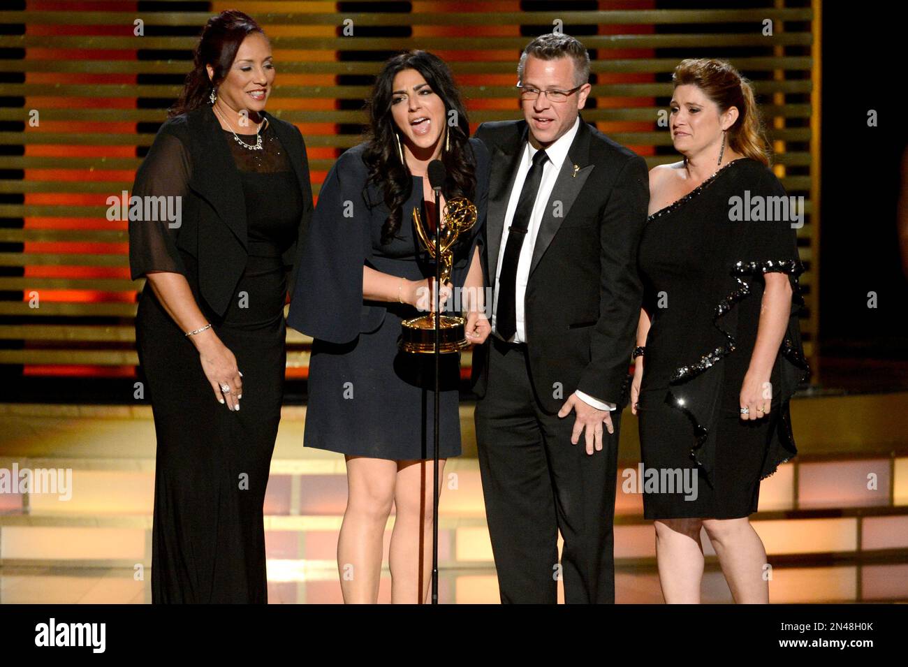 Yolanda Mercadel and from left, Michelle Ceglia, Monte C. Haught and ...