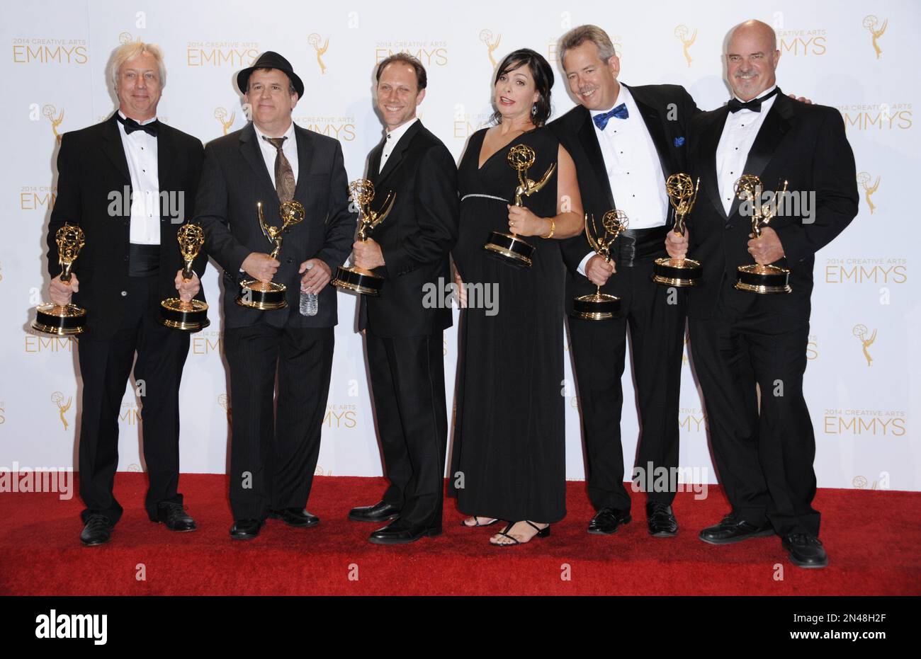 From left, Christopher Harvengt, Richard S. Steele, Jason Tregoe Newman ...