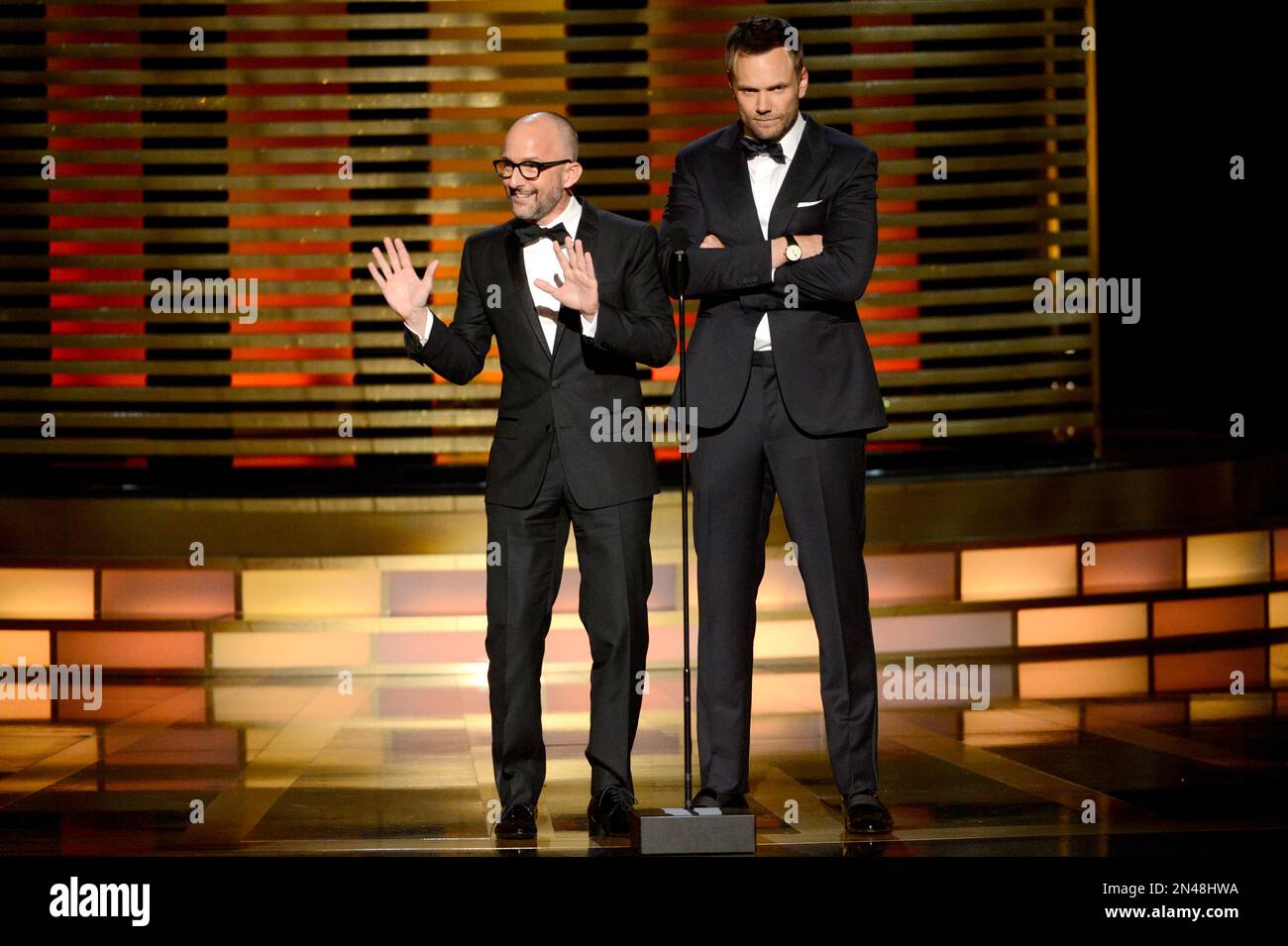 IMAGE DISTRIBUTED FOR THE TELEVISION ACADEMY - Jim Rash, left, and Joel ...