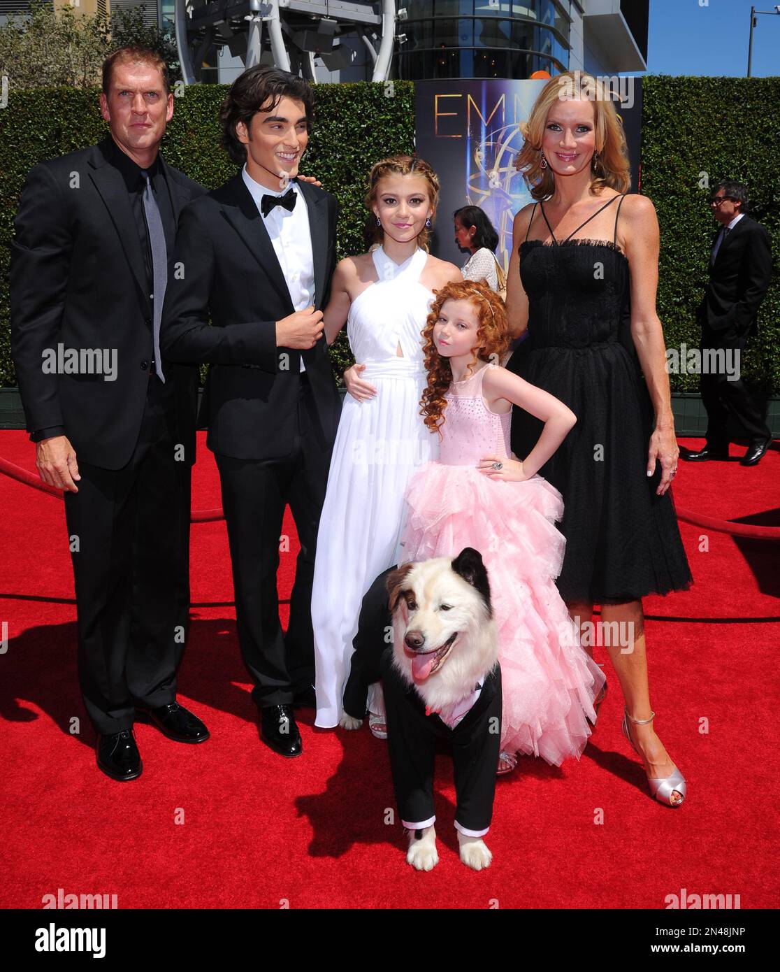Regan Burns, and from left, Blake Michael, G. Hannelius, Francesca ...
