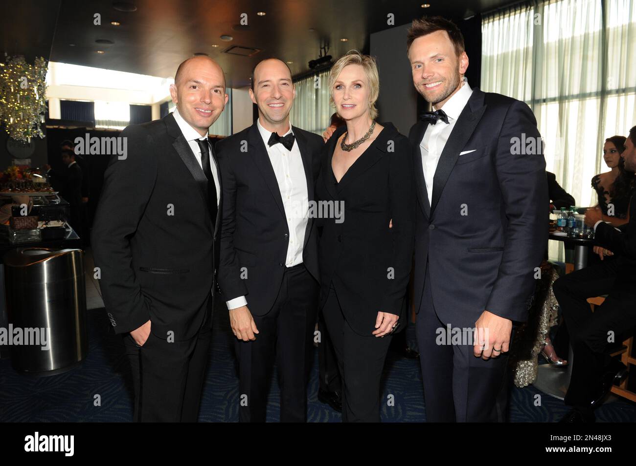 EXCLUSIVE - From left, Paul Scheer, Tony Hale, Jane Lynch and Joel ...