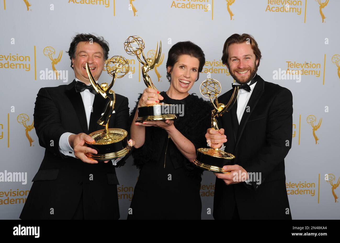 EXCLUSIVE - From left, Paul Ghirardani, Deborah Riley, and Rob Cameron ...