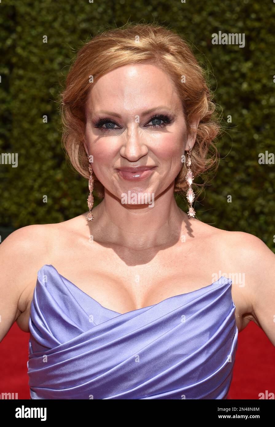Leigh-Allyn Baker arrives at the Television Academy's Creative Arts Emmy Awards at the Nokia ...