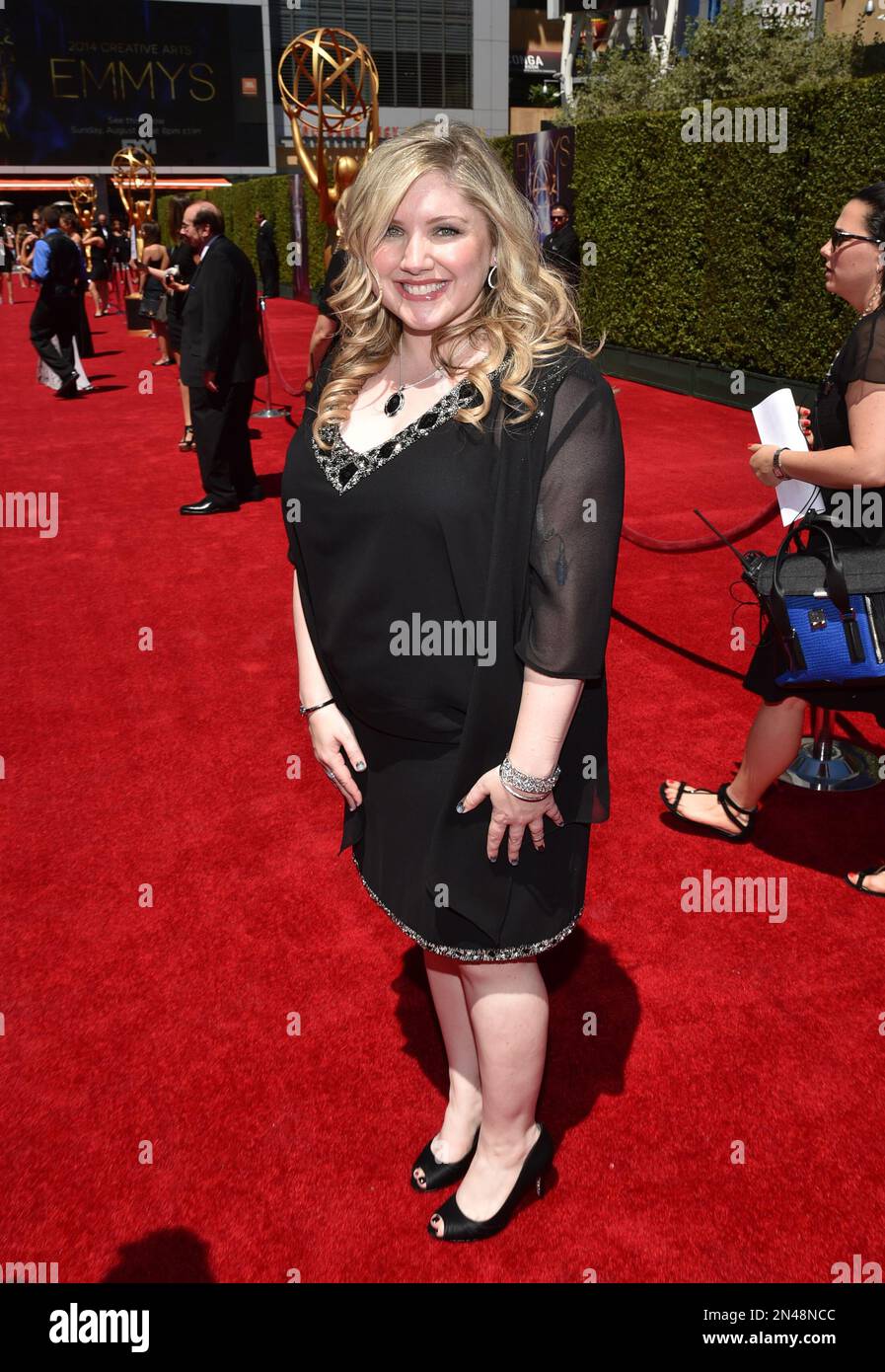 Jennifer Euston arrives at the Television Academy's Creative Arts Emmy ...