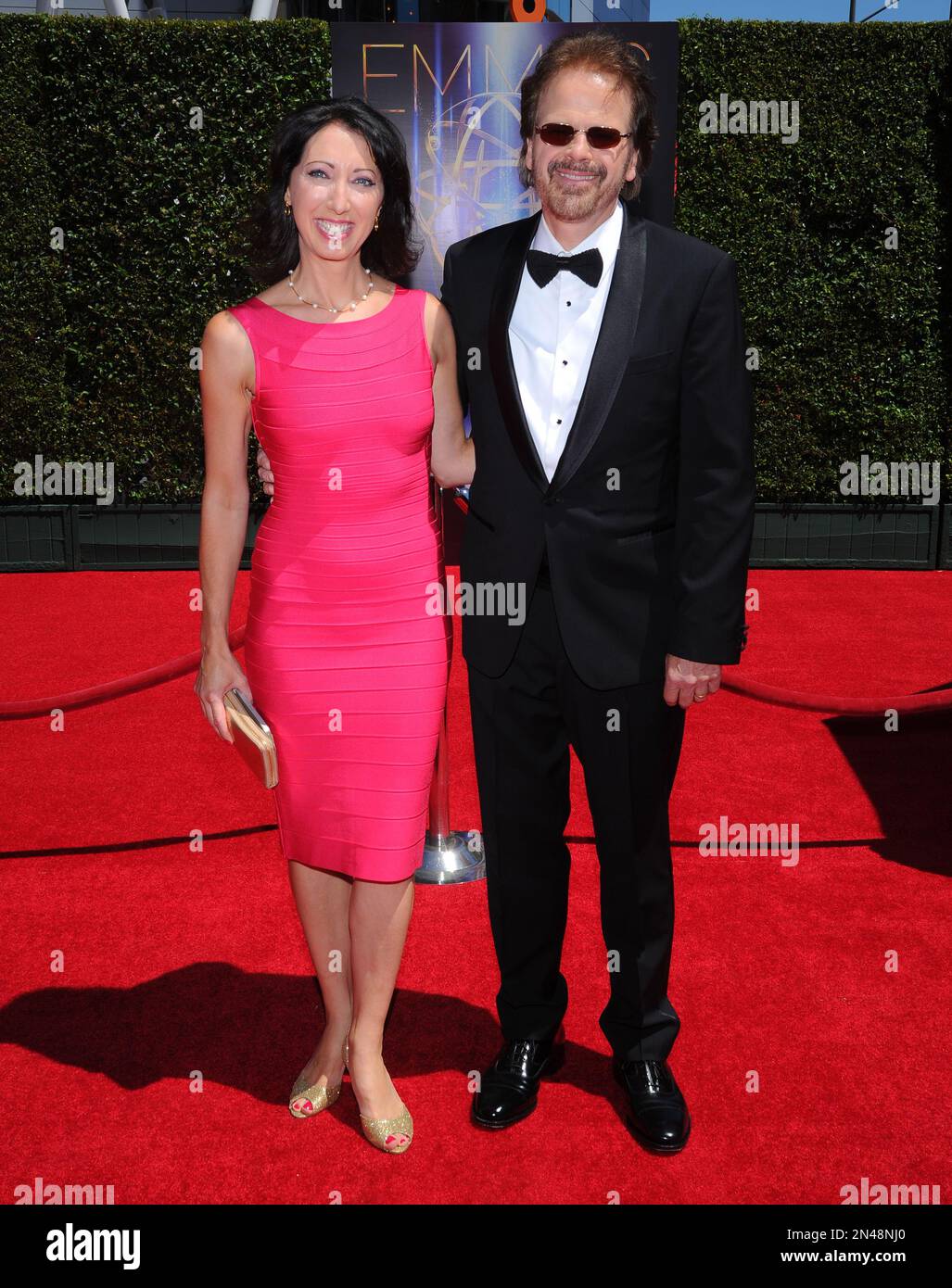 Alisa Hauser, left, and Bob Christanson arrives at the Television ...