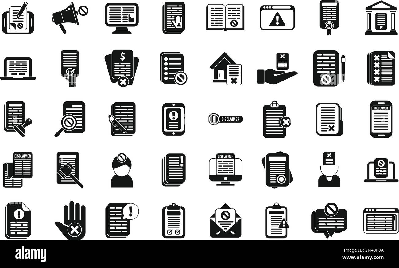 Waiver Stock Vector Images - Alamy