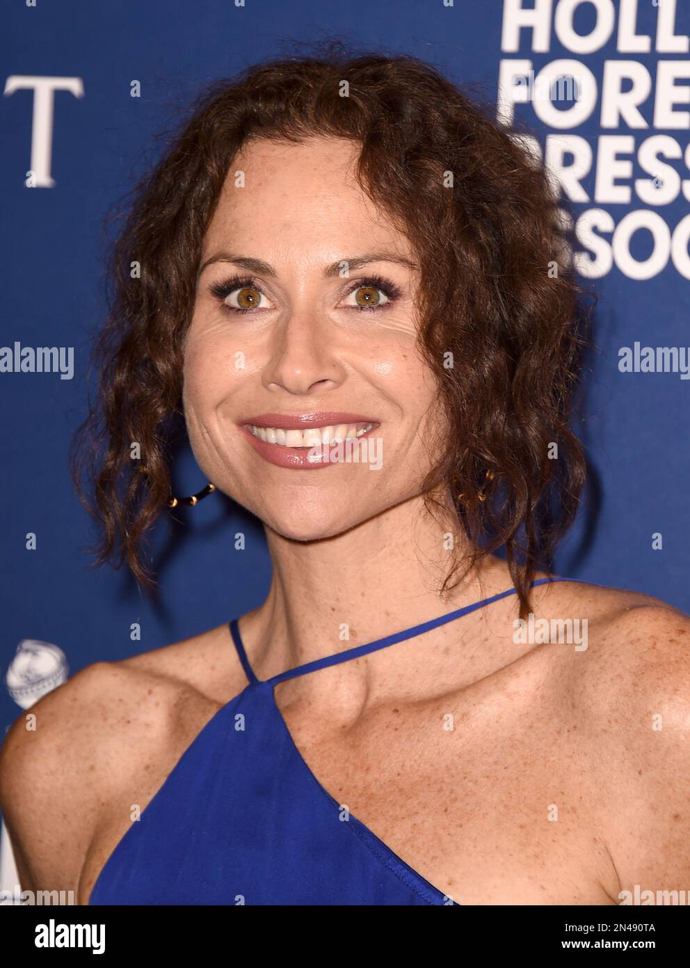 Minnie Driver arrives at the Hollywood Foreign Press Association's ...