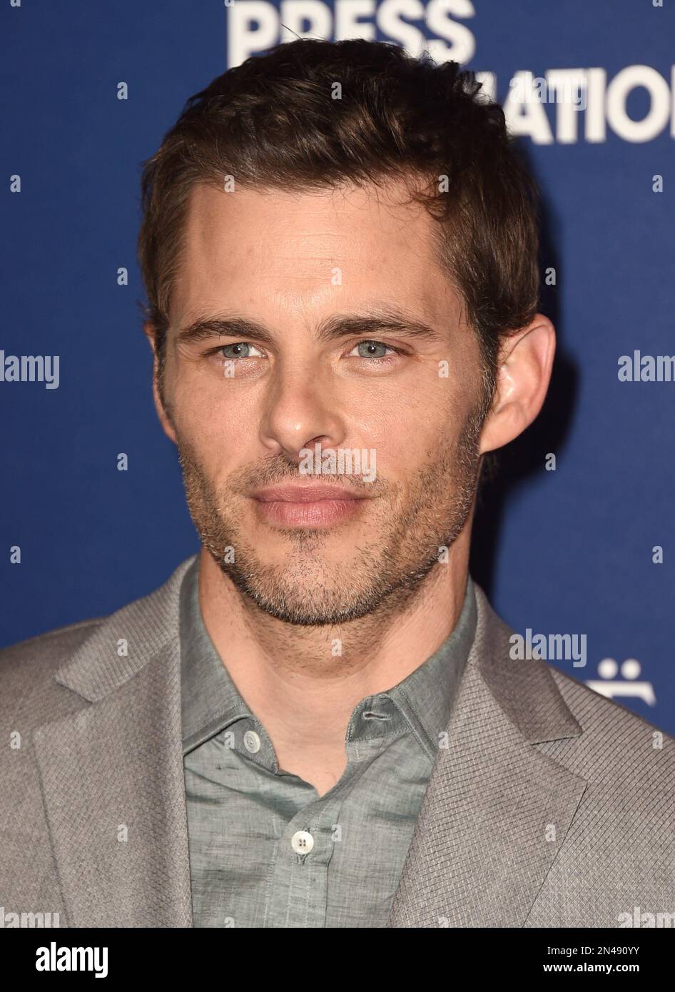 James Marsden arrives at the Hollywood Foreign Press Association's ...
