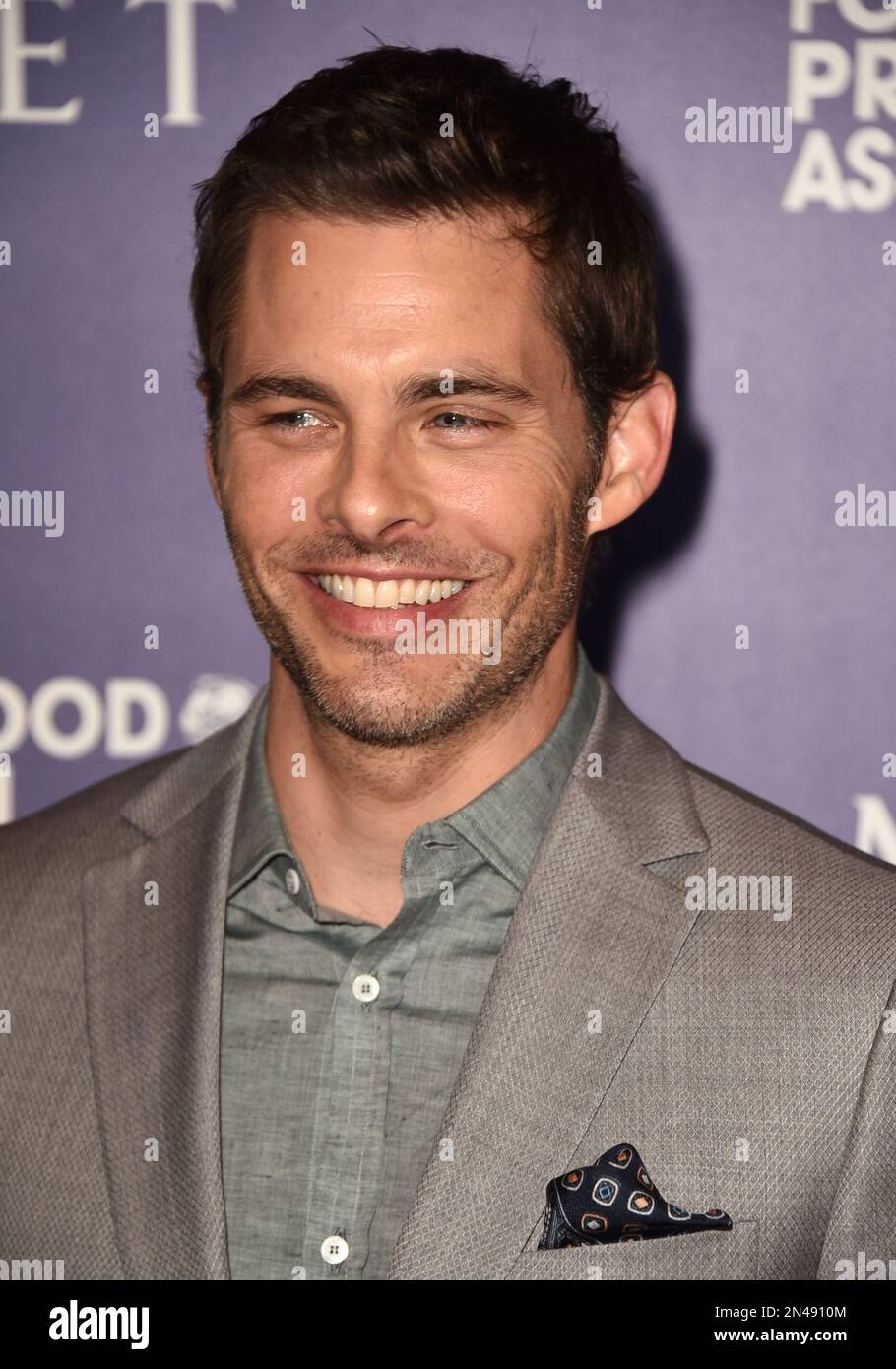 James Marsden arrives at the Hollywood Foreign Press Association's ...