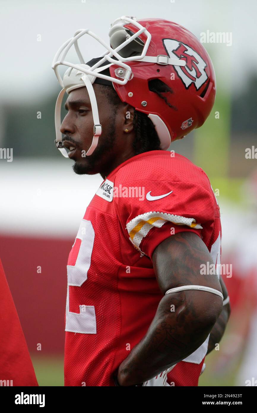 Kansas City Chiefs wide receiver Dwayne Bowe (82) during training camp ...