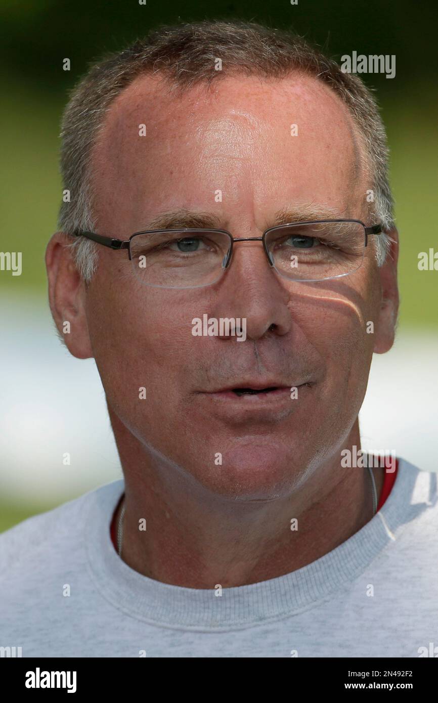Kansas City Chiefs general manager John Dorsey watches during NFL ...