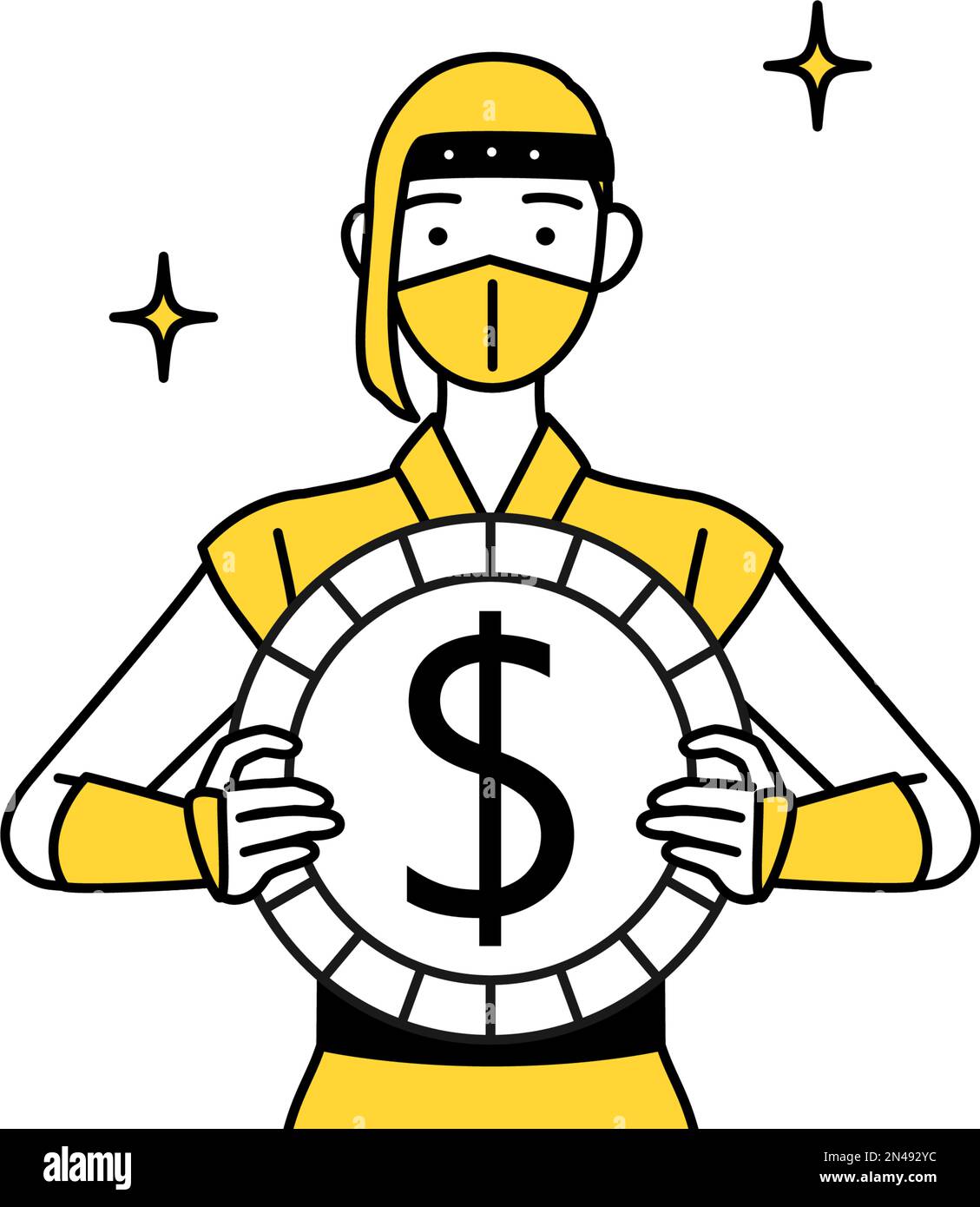 Iga market Stock Vector Images - Alamy