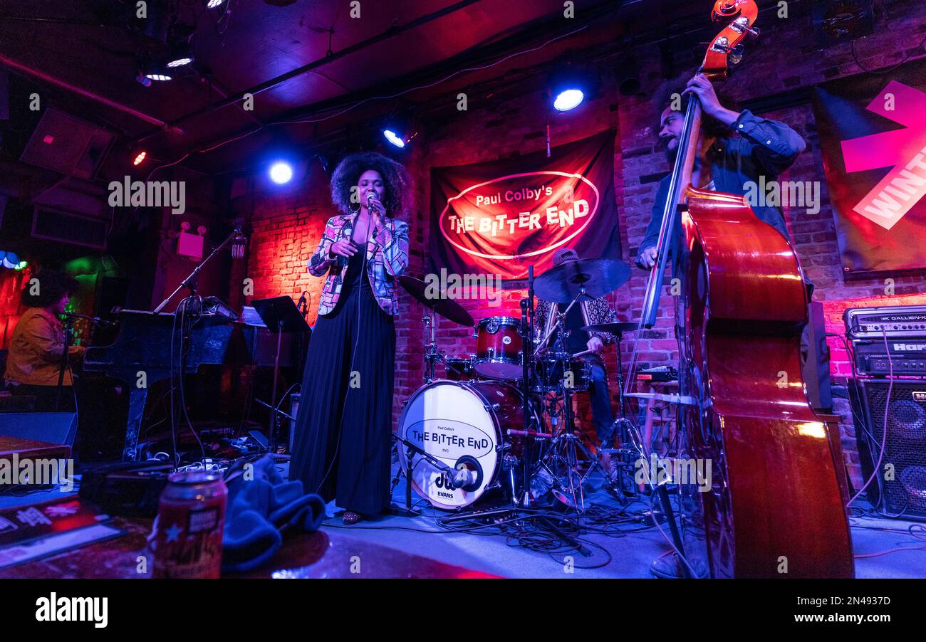 Band Abraham Reunion performs during Winter JazzFest as part of French ...