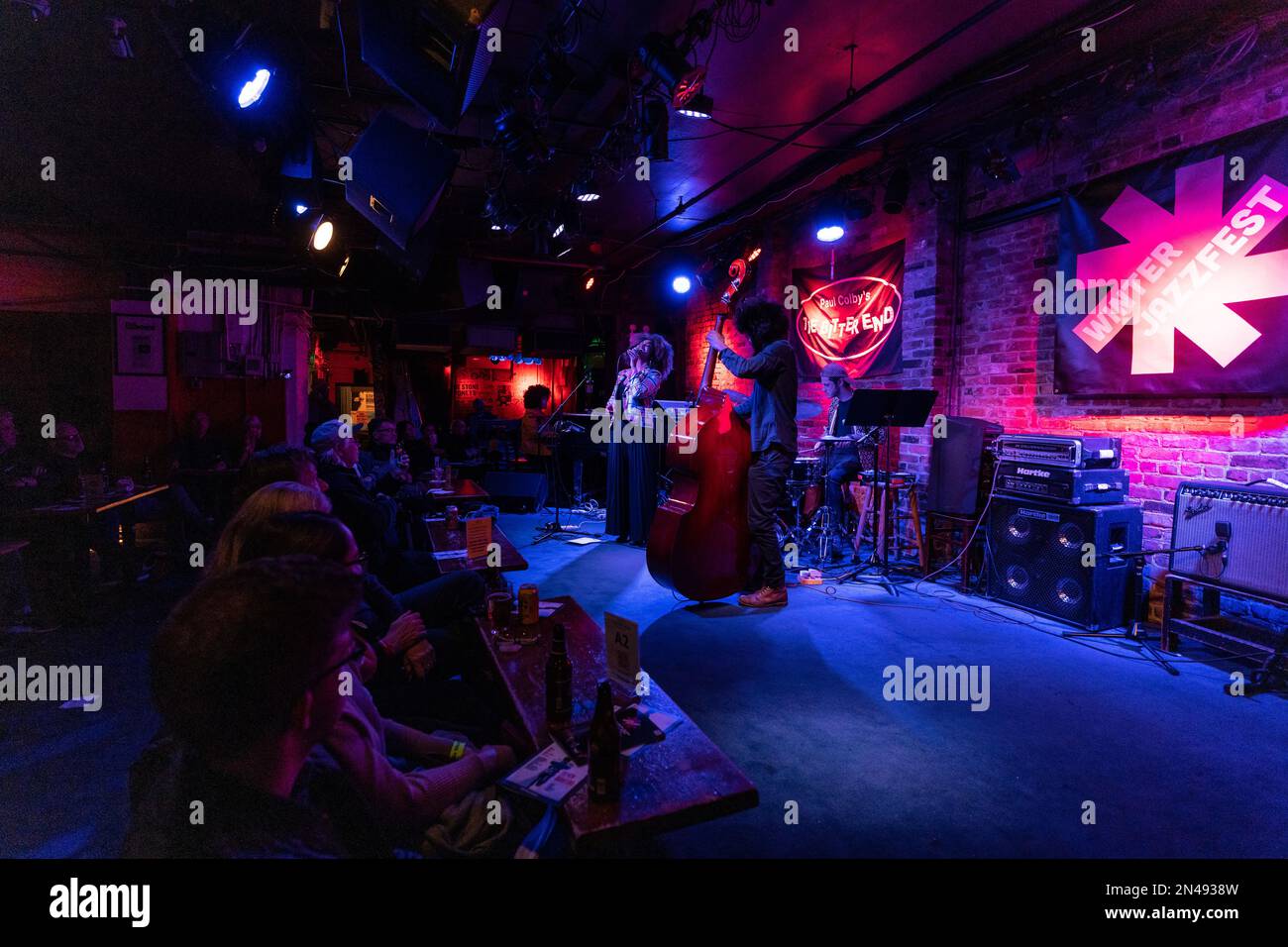 Band Abraham Reunion performs during Winter JazzFest as part of French ...