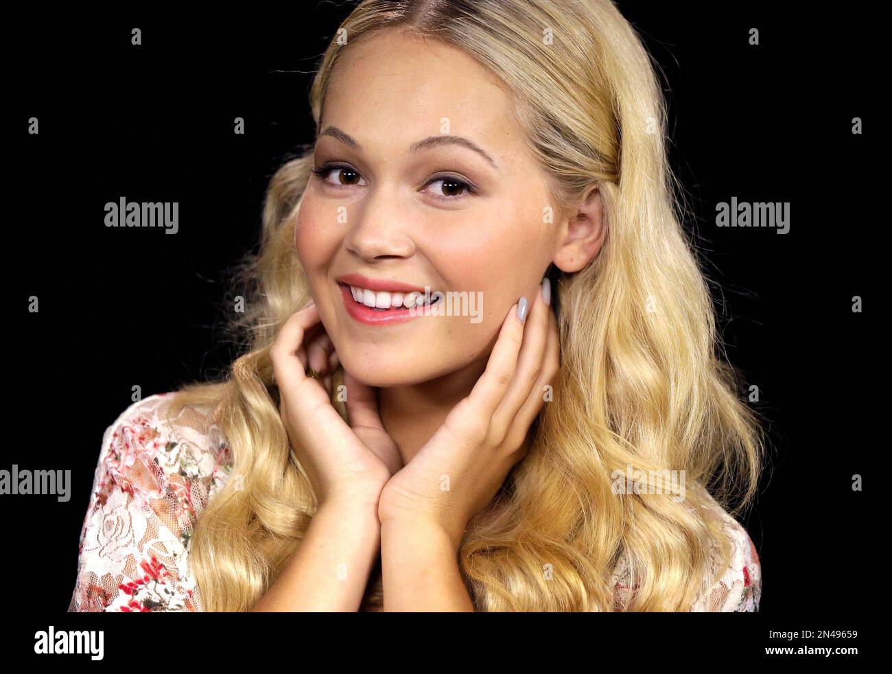 Actress Kelli Berglund poses for a photo during an interview in Los ...