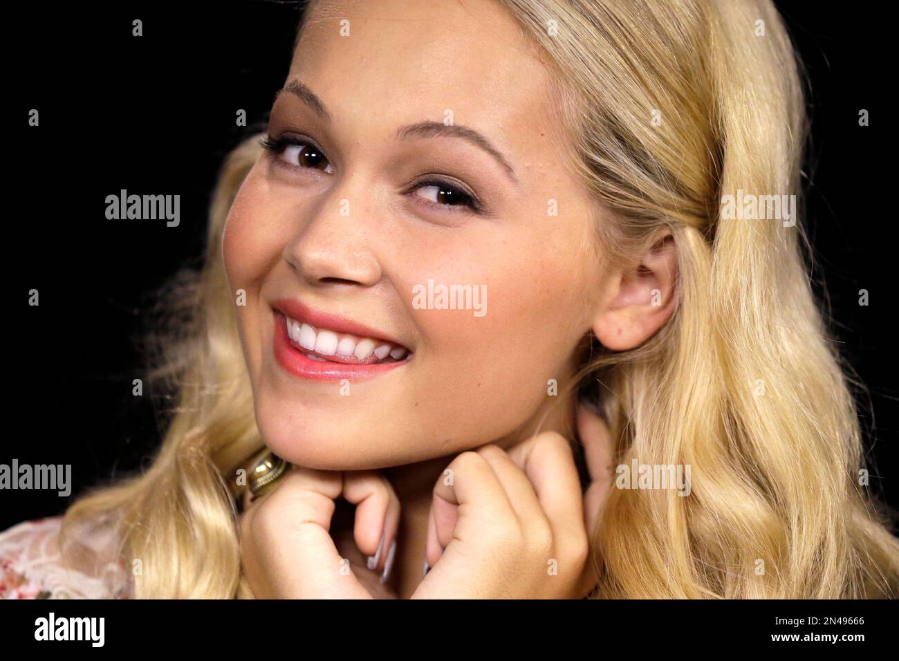 Actress Kelli Berglund poses for a photo during an interview in Los ...