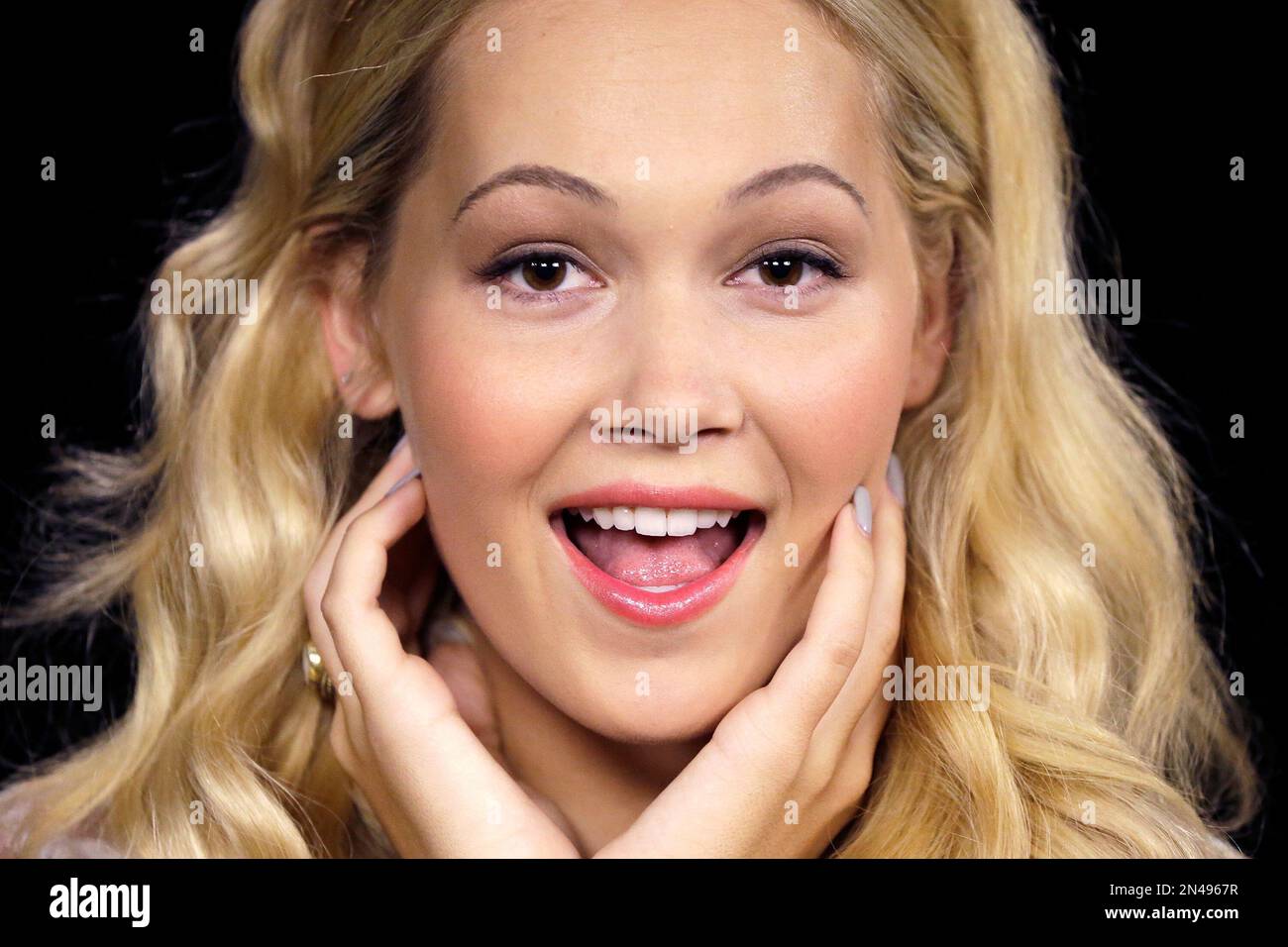 Actress Kelli Berglund poses for a photo during an interview in Los ...