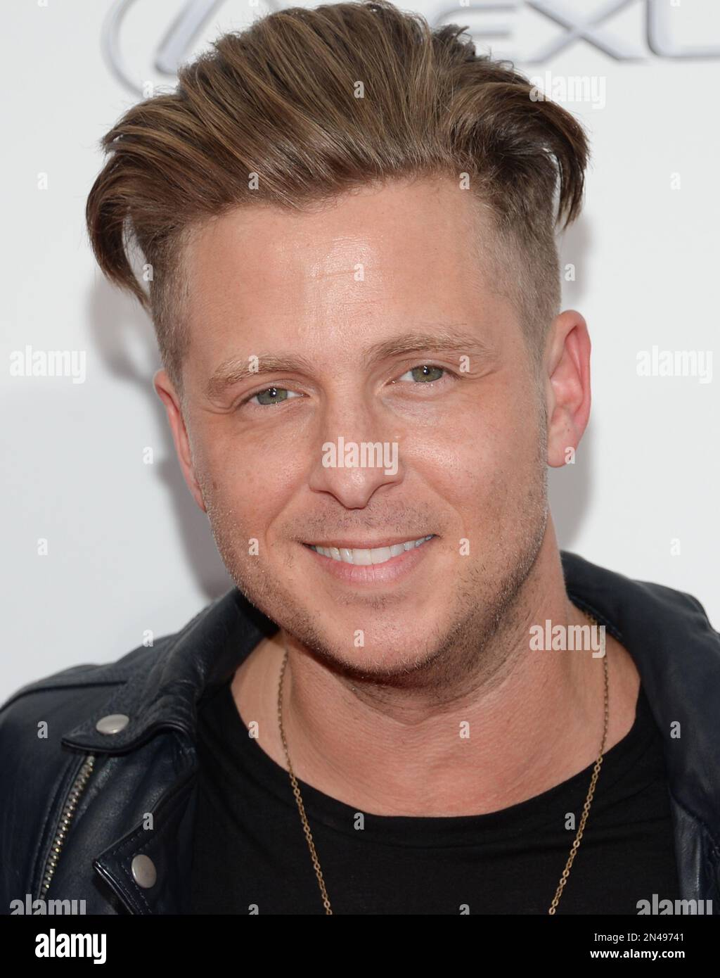 Ryan Tedder of OneRepublic attends the world premiere of "The Giver" at ...