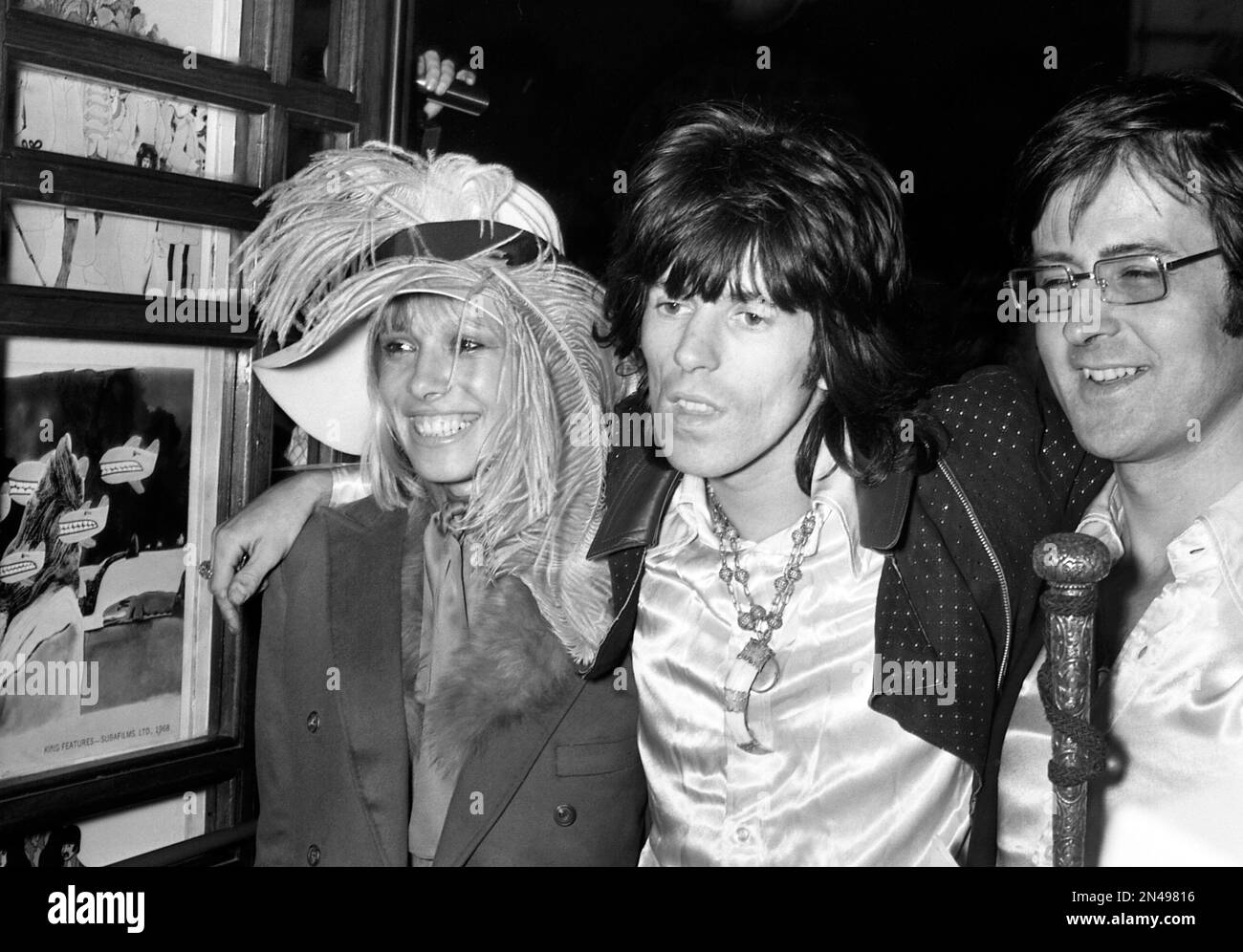 Keith Richards from the Rolling Stones arrives at the premiere of the ...