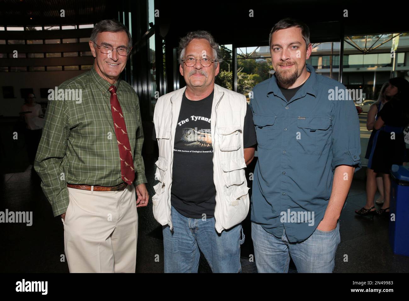 Fossil Collector Don Clark, Paleontologist Peter Larson and Director ...