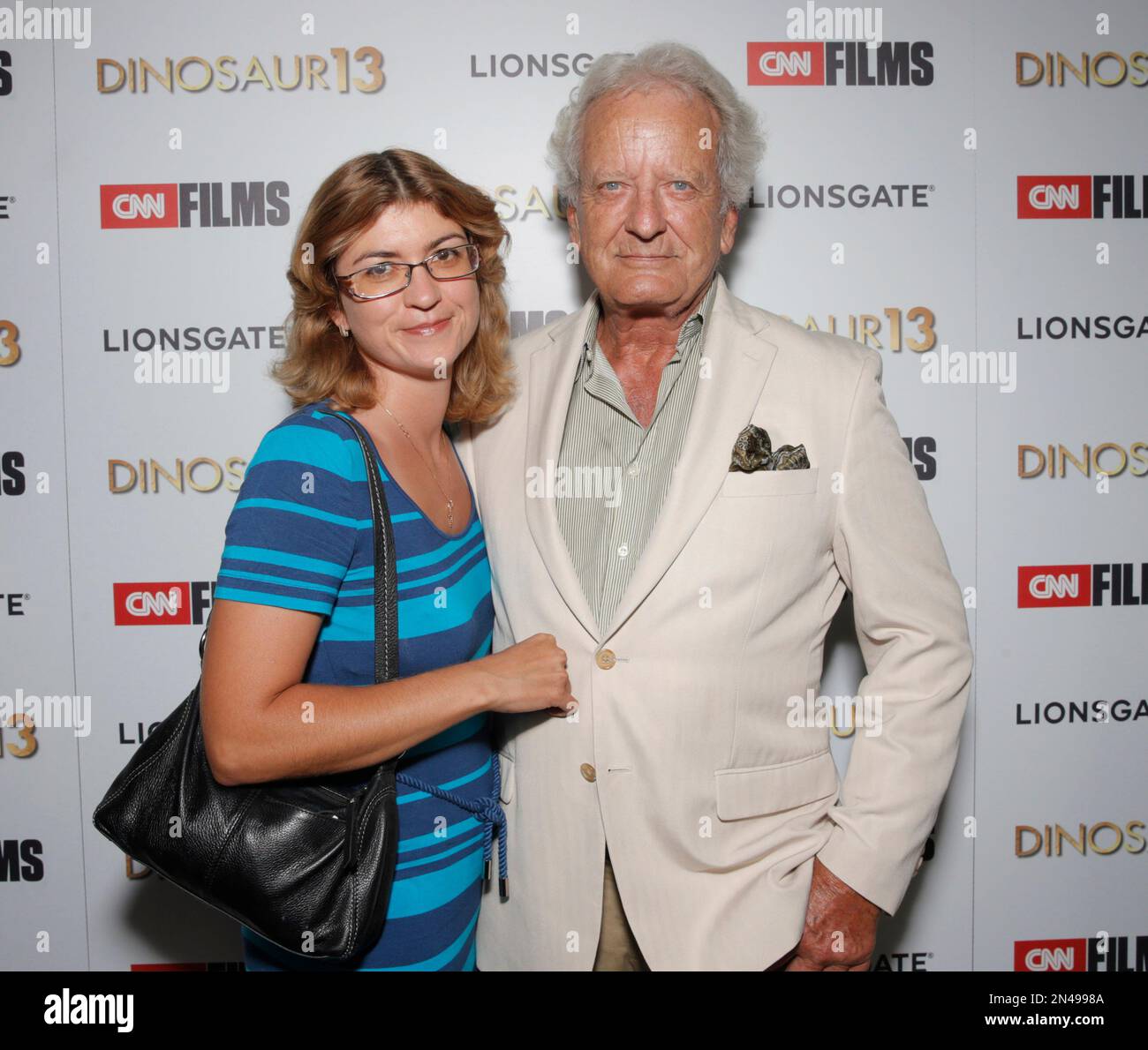 Nicolas Coster (right) and wife attend the premiere of Lionsgate and ...